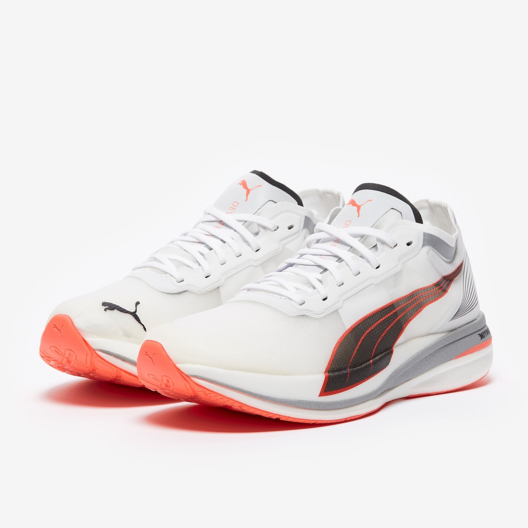 PUMA Deviate Nitro Elite Racer - White red - Mens Shoes | Pro:Direct ...