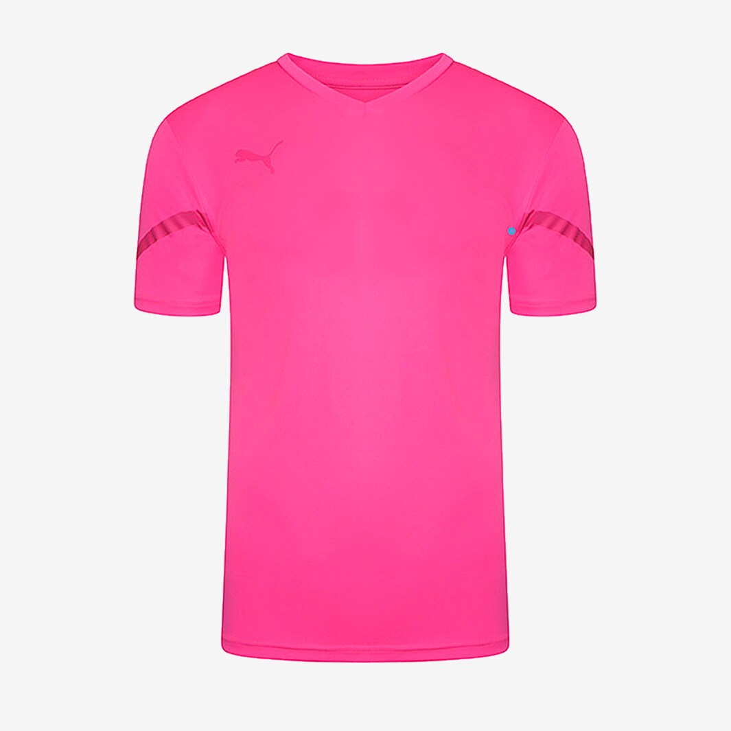 Puma Team Flash Jersey - Fluo Pink - Mens Football Teamwear