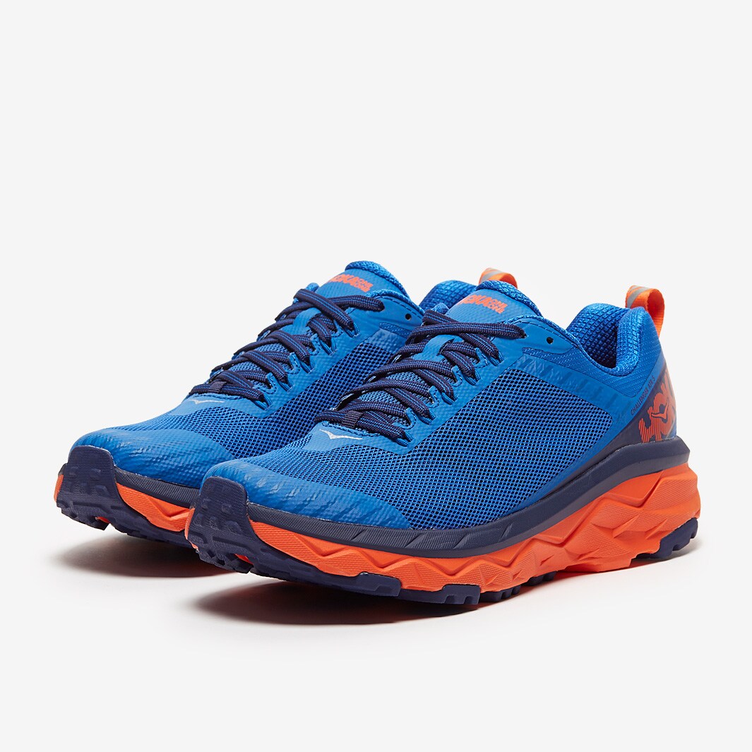 Hoka Challenger ATR 5 - Imperial Blue/Mandarin Red - Mens Shoes | Pro ...