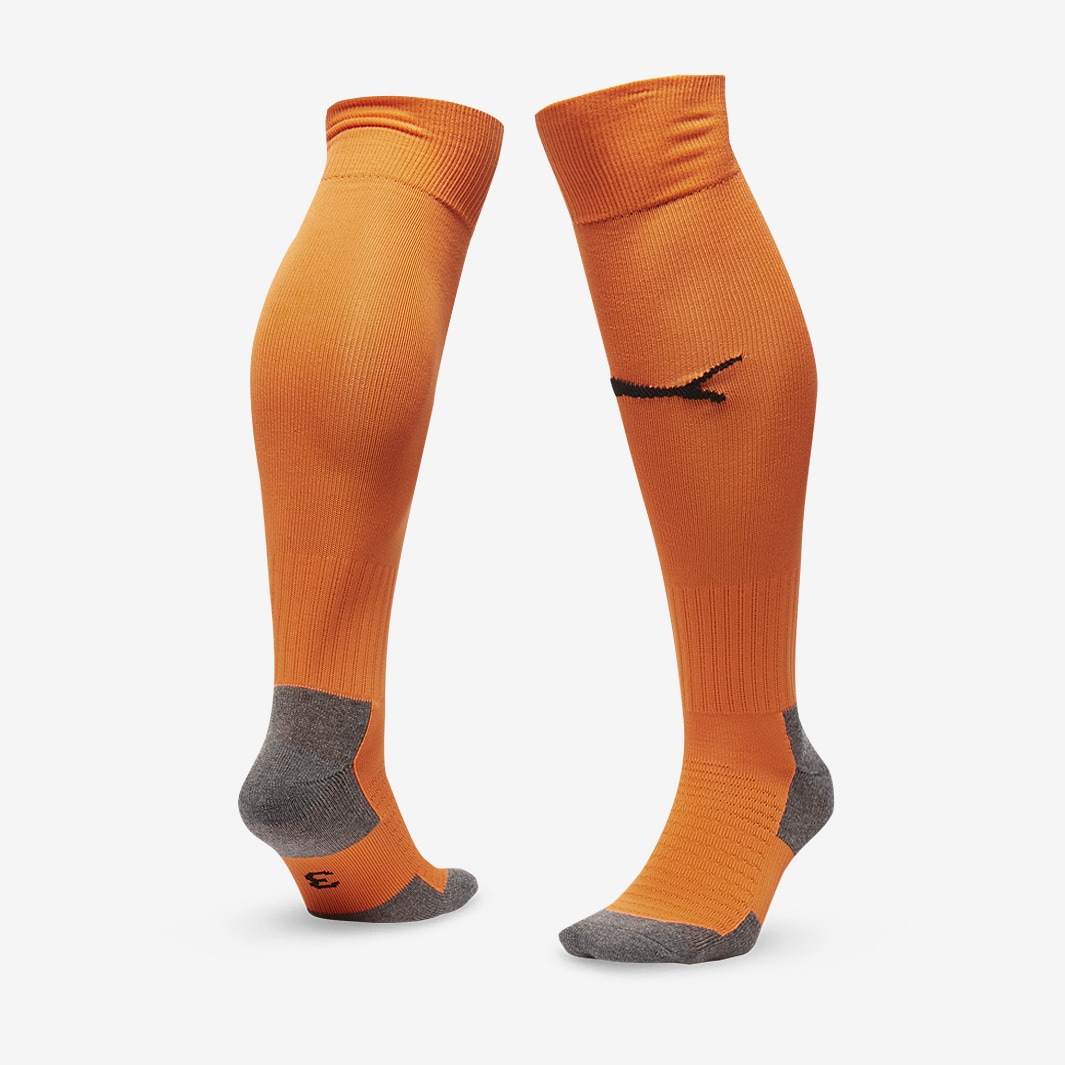 Puma TUFC JPL Kids Home GK Socks - Golden Poppy - Partner Clubs