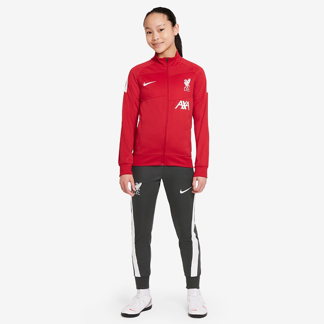 Nike Liverpool 21/22 Kids Academy Tracksuit - Gym Red/Anthracite/White ...