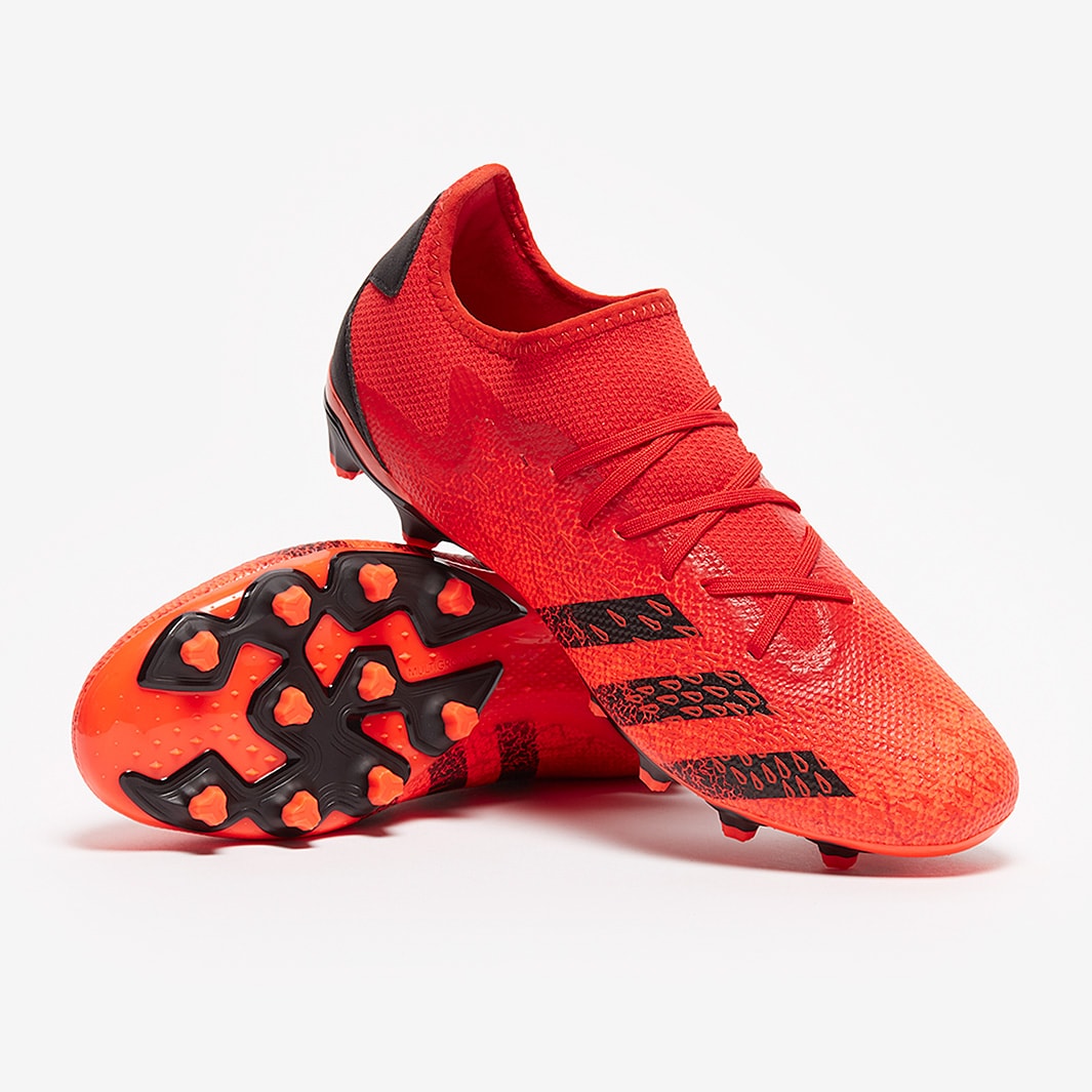 adidas Predator Freak .3 Low MG - Rojo/Negro/Rojo Solar - Rojo/Negro ...