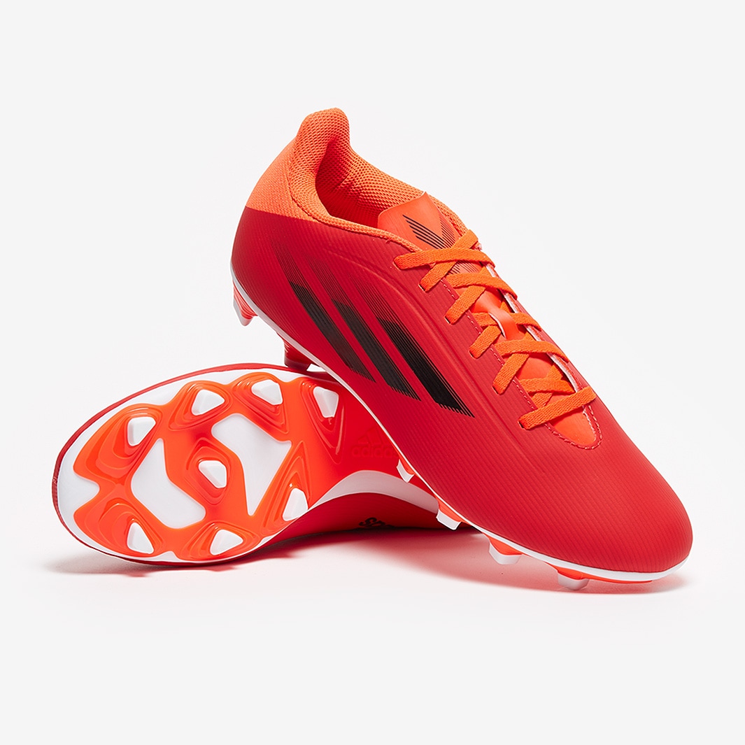 adidas X Speedflow .4 FxG - Red/Core Black/Solar Red - Mens Boots | Pro ...