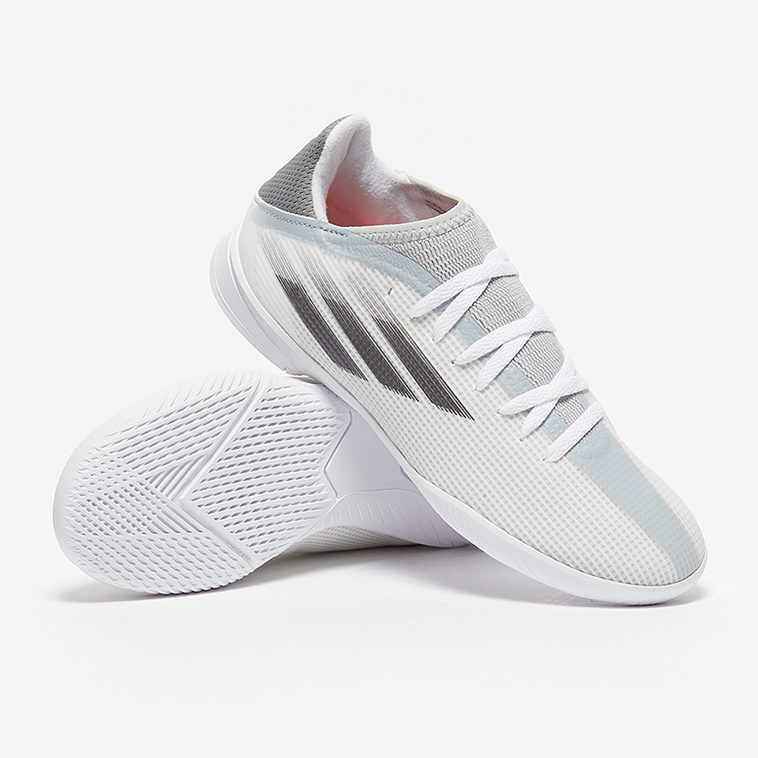 adidas Kids X Speedflow .3 IN - White/Iron Metallic/Solar Red - Junior ...