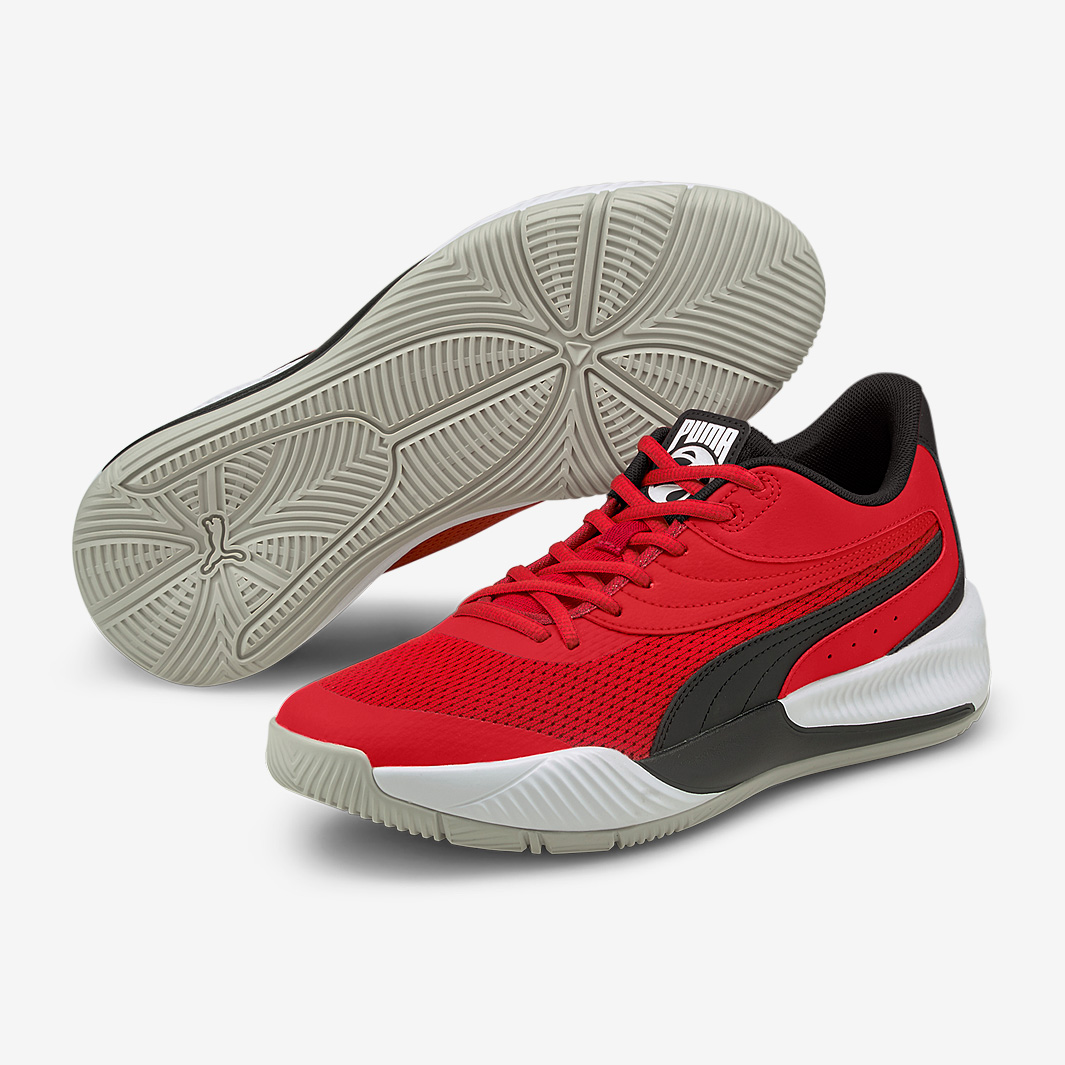 Puma Triple - High Risk Red/Puma Black - Mens Shoes | Pro:Direct Basketball