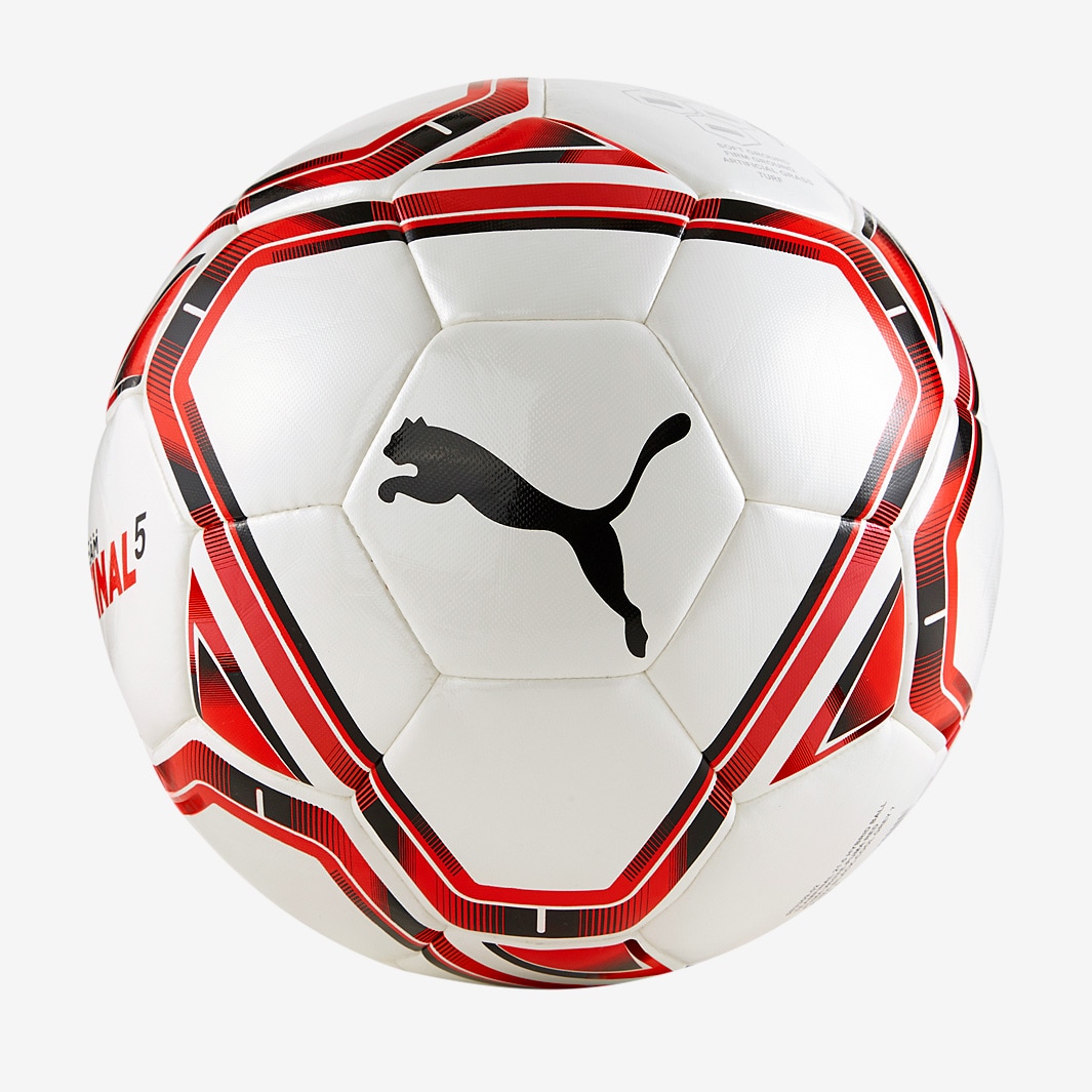 Puma teamFINAL 21.5 Hybrid Ball - Puma White/Puma Red/Puma Black ...