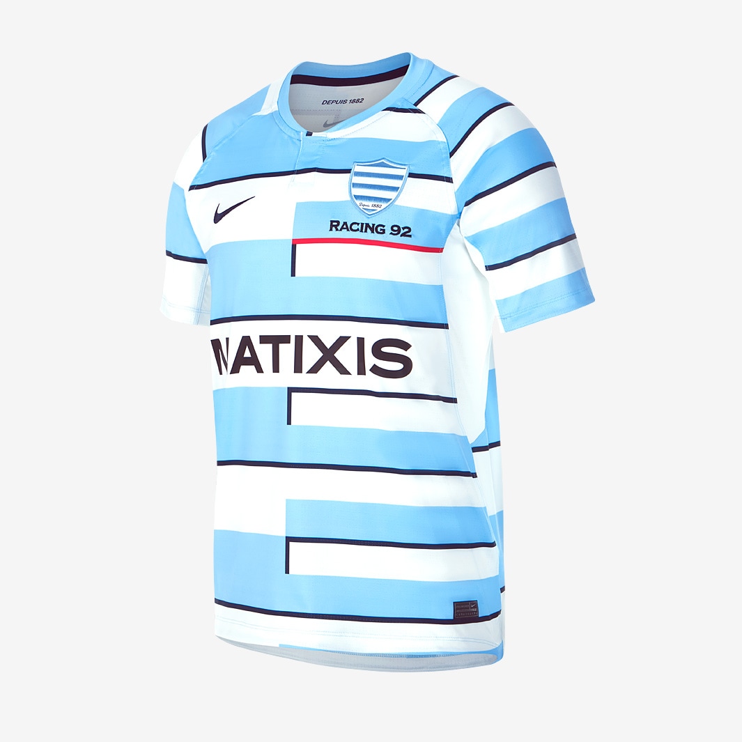 Nike Racing 92 21/22 Home Stadium Shirt - Blue Cap/White - Mens Replica ...