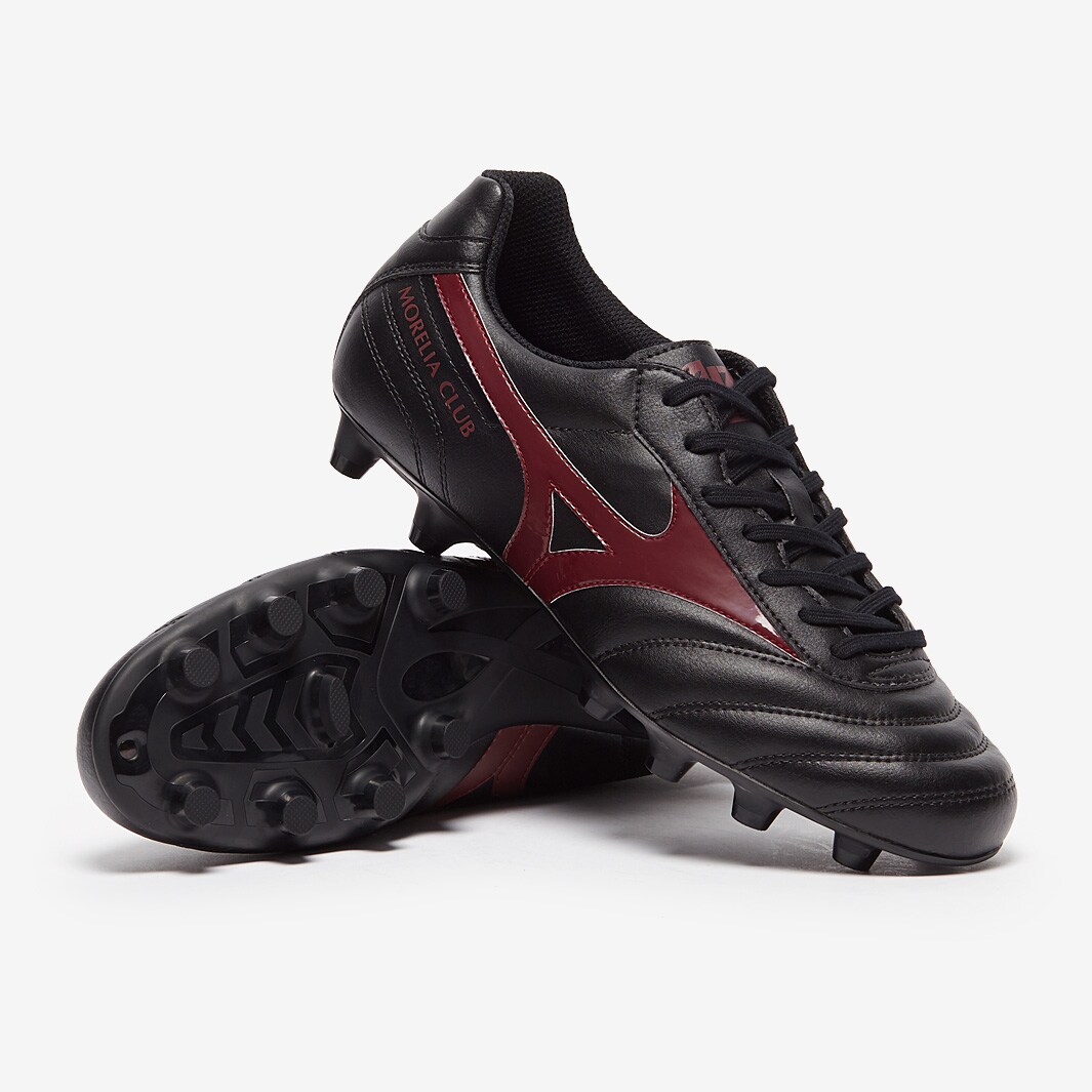 Mizuno Morelia II Club - Black/Tawny Port/Black - Mens Boots