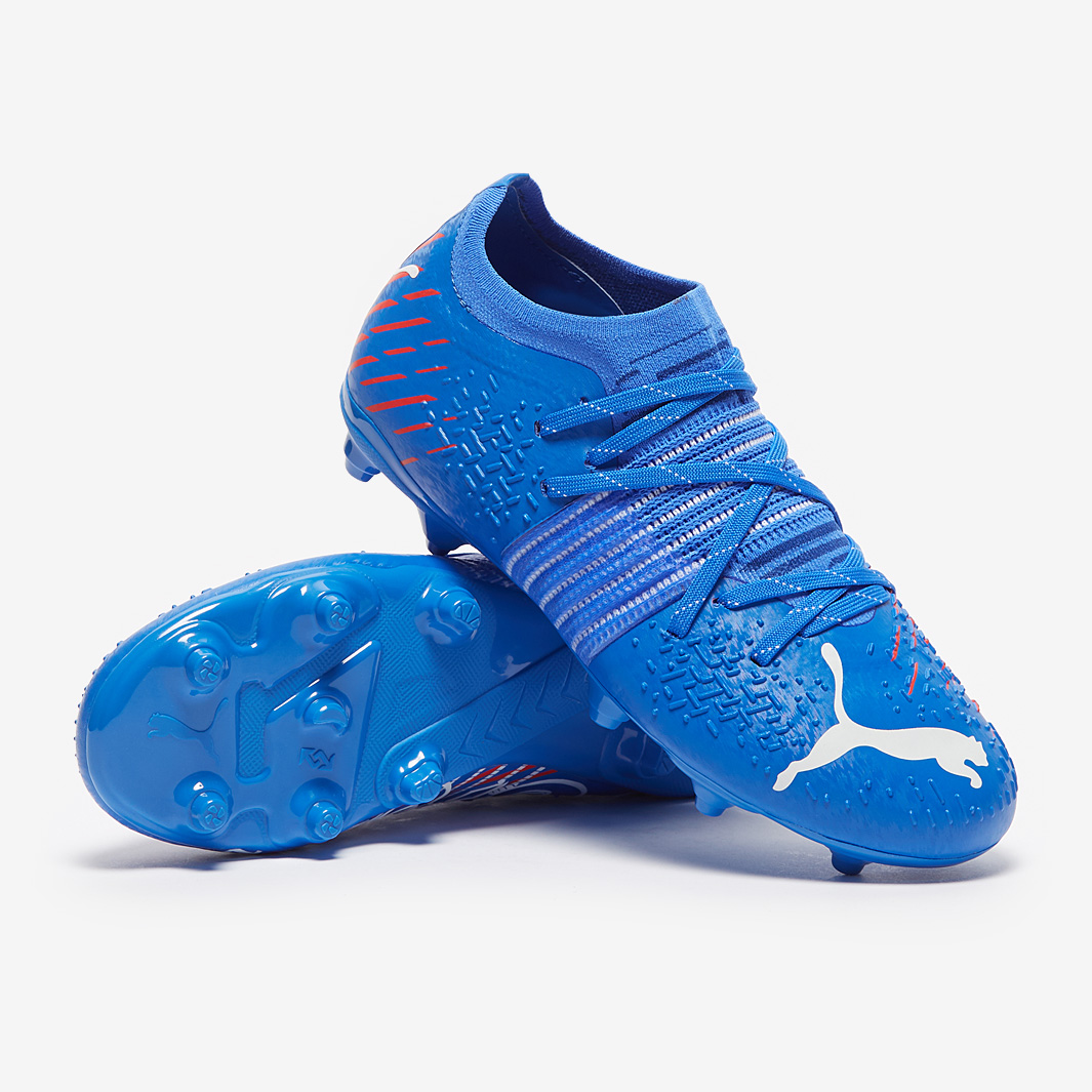 Puma Junior Future Z 2 2 FG AG Bluemazing Sunblaze Surf The Web