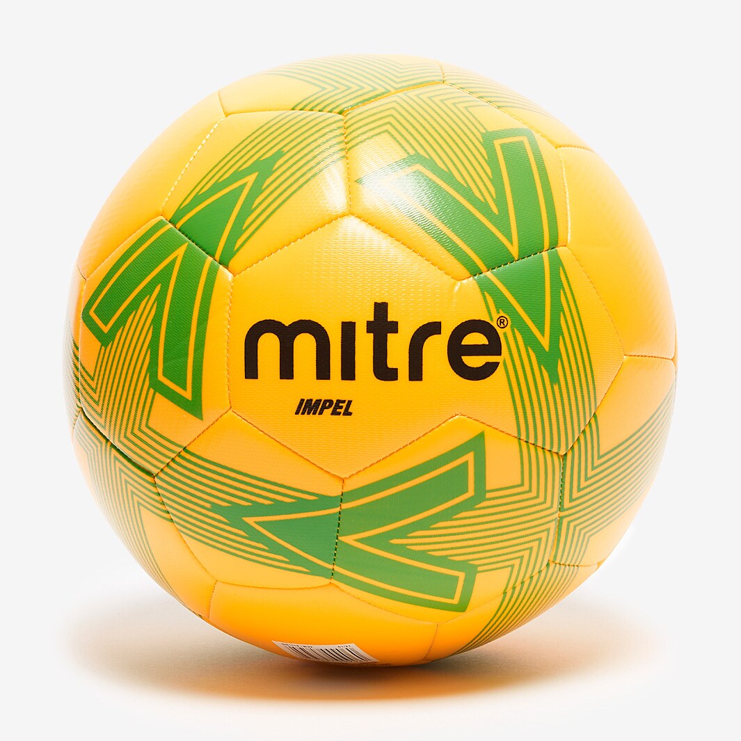 Mitre 21 Impel Football - Yellow/Lime/Black - Footballs | Pro:Direct Soccer
