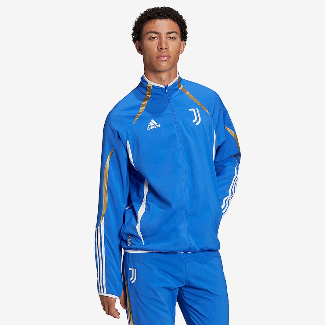 adidas Juventus 21/22 Woven Training Jacket - Hi-Res Blue - Mens ...