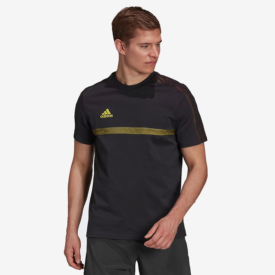 adidas Messi X Capsule Tee - Black - Mens Clothing | Pro:Direct Soccer