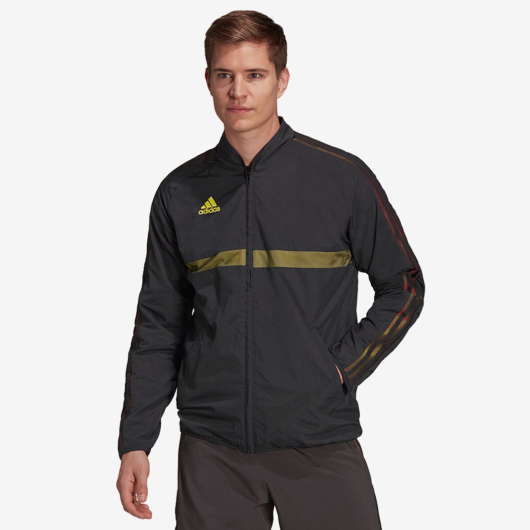 adidas Messi X Capsule Woven Jacket - Black - Mens Clothing | Pro ...