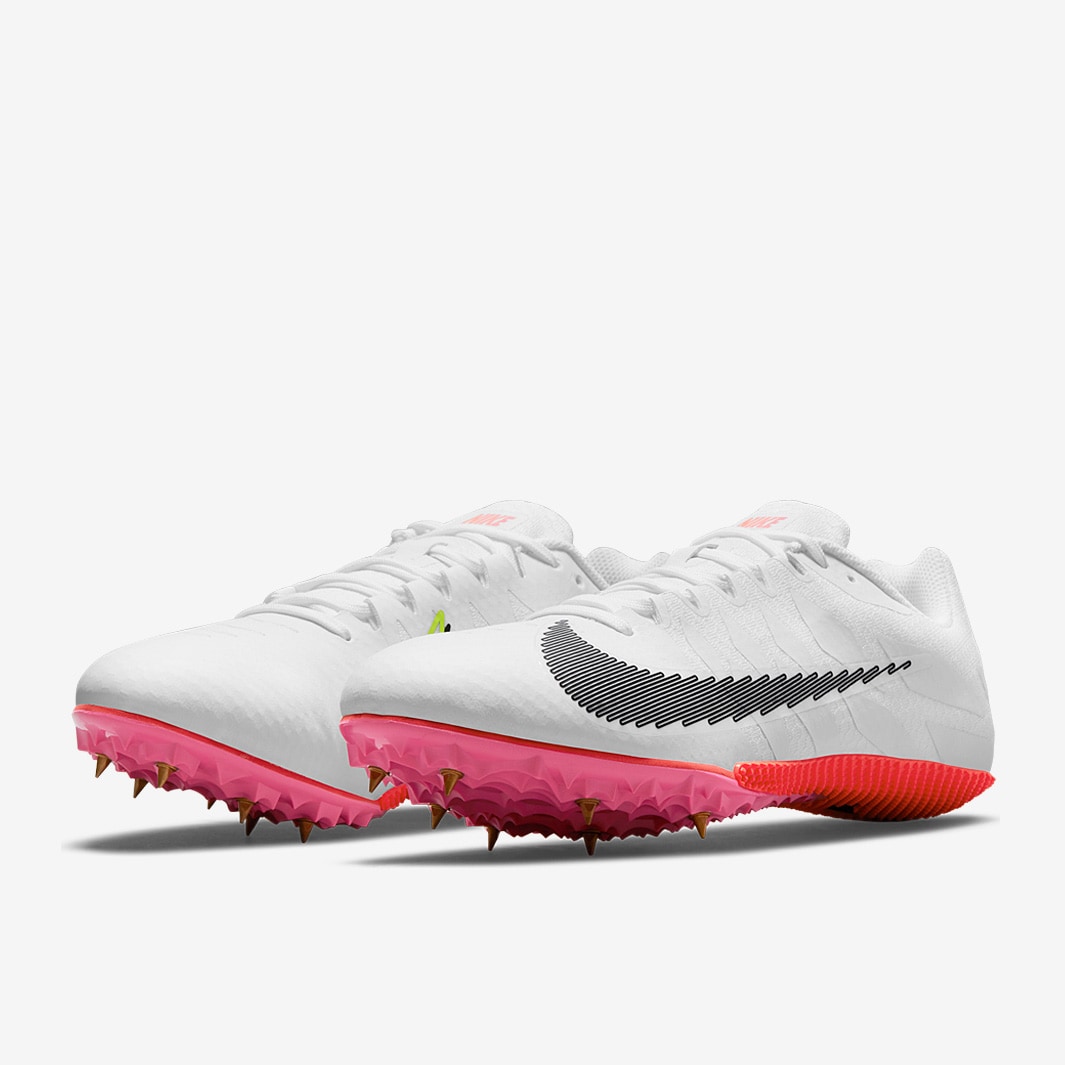 Nike Zoom Rival S 9 - White/Black-Black - Mens Shoes | Pro:Direct Running