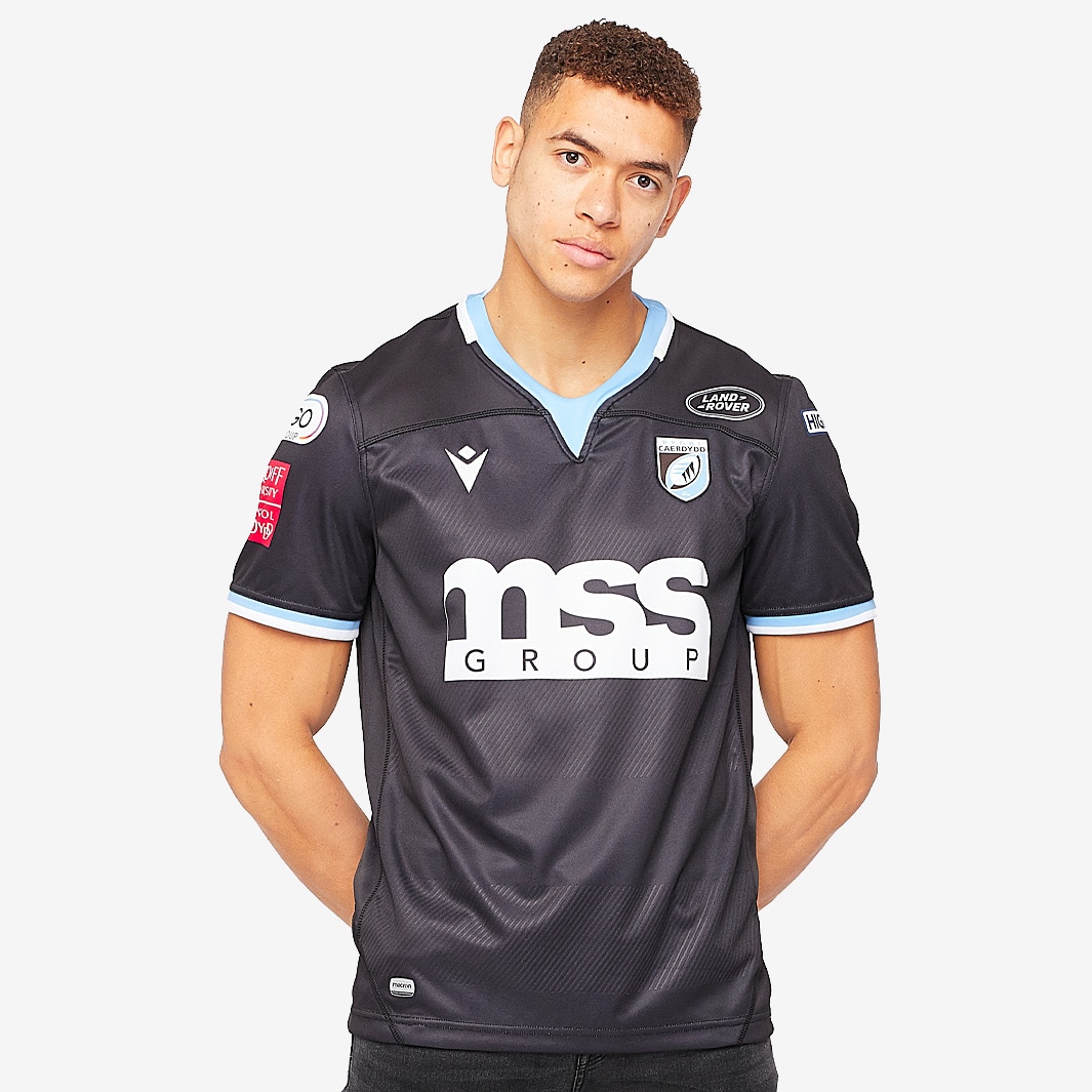 Macron Cardiff Blues 21/22 Alternate Replica Shirt - Blue - Mens Replica