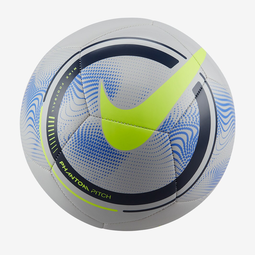 Nike Phantom - Grey Fog/Sapphire/Volt - Footballs