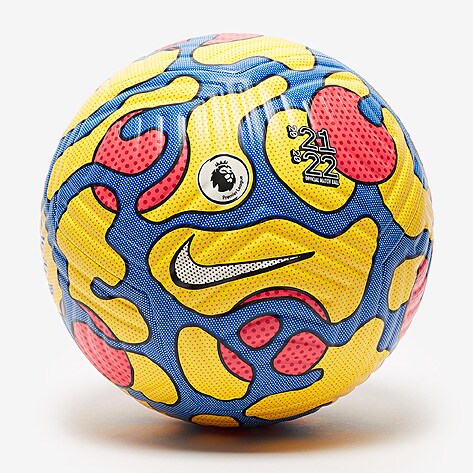 Nike Premier League Flight - Yellow/Blue/Laser Crimson/White - Soccer ...