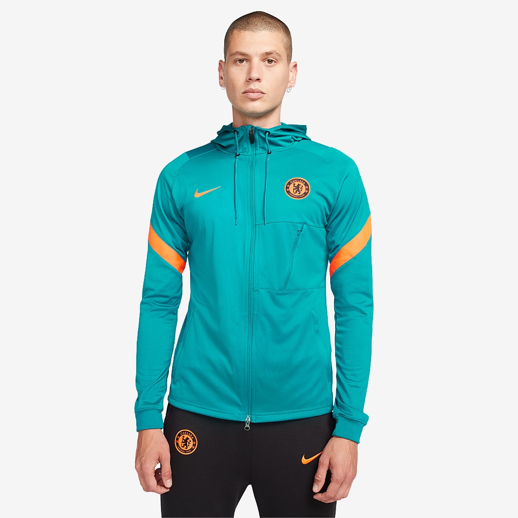 Nike Chelsea 21/22 Dri-FIT Strike Track Jacket - Blustery/Hyper Crimson ...