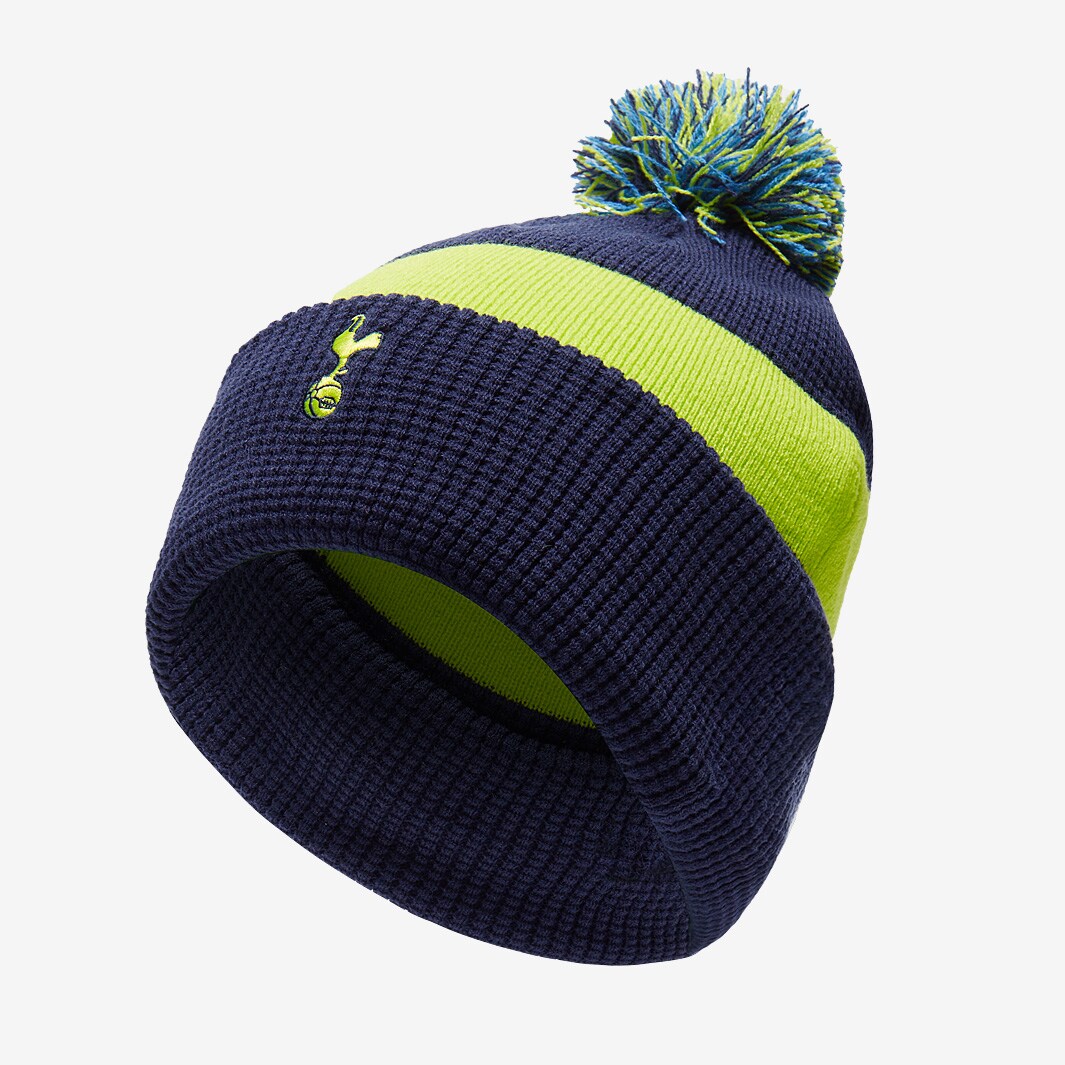 Nike Tottenham Hotspur 21/22 Pom Pom Beanie - Binary Blue/Venom Green ...