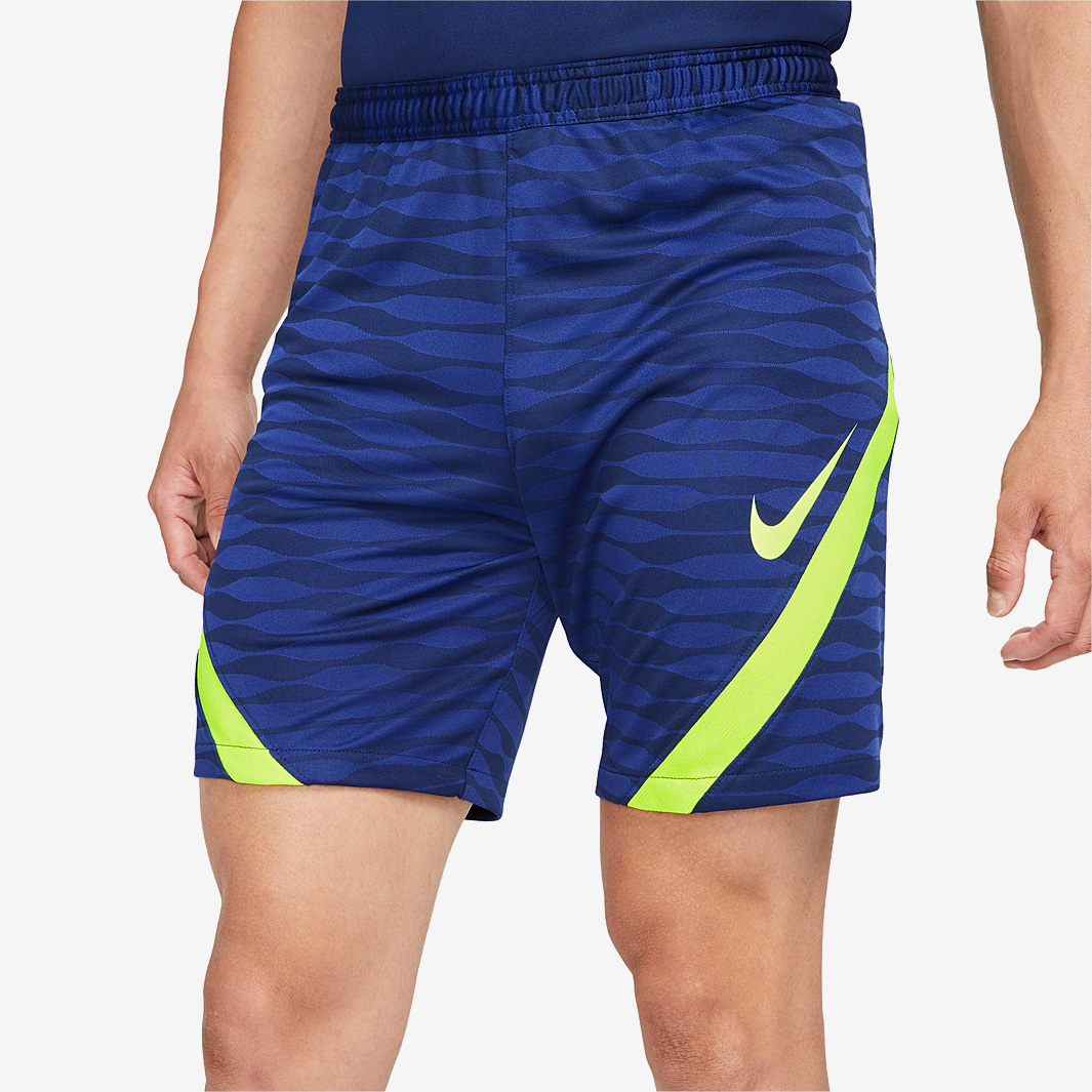 Nike Strike 21 Dri-FIT Shorts - Blue Void/Deep Royal Blue/Volt/Volt ...