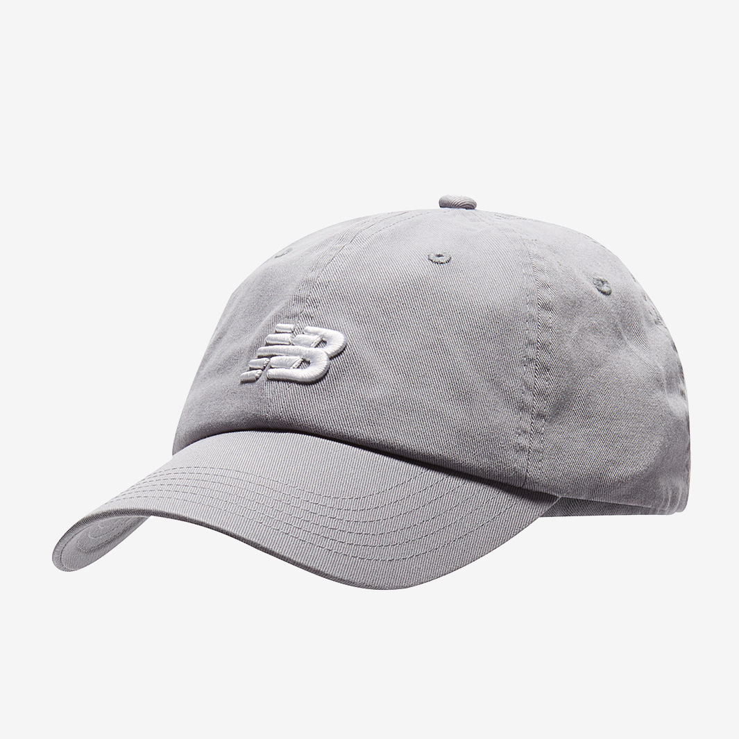New Balance Lifestyle 6-Panel Curved Brim Classic Hat - Steel ...
