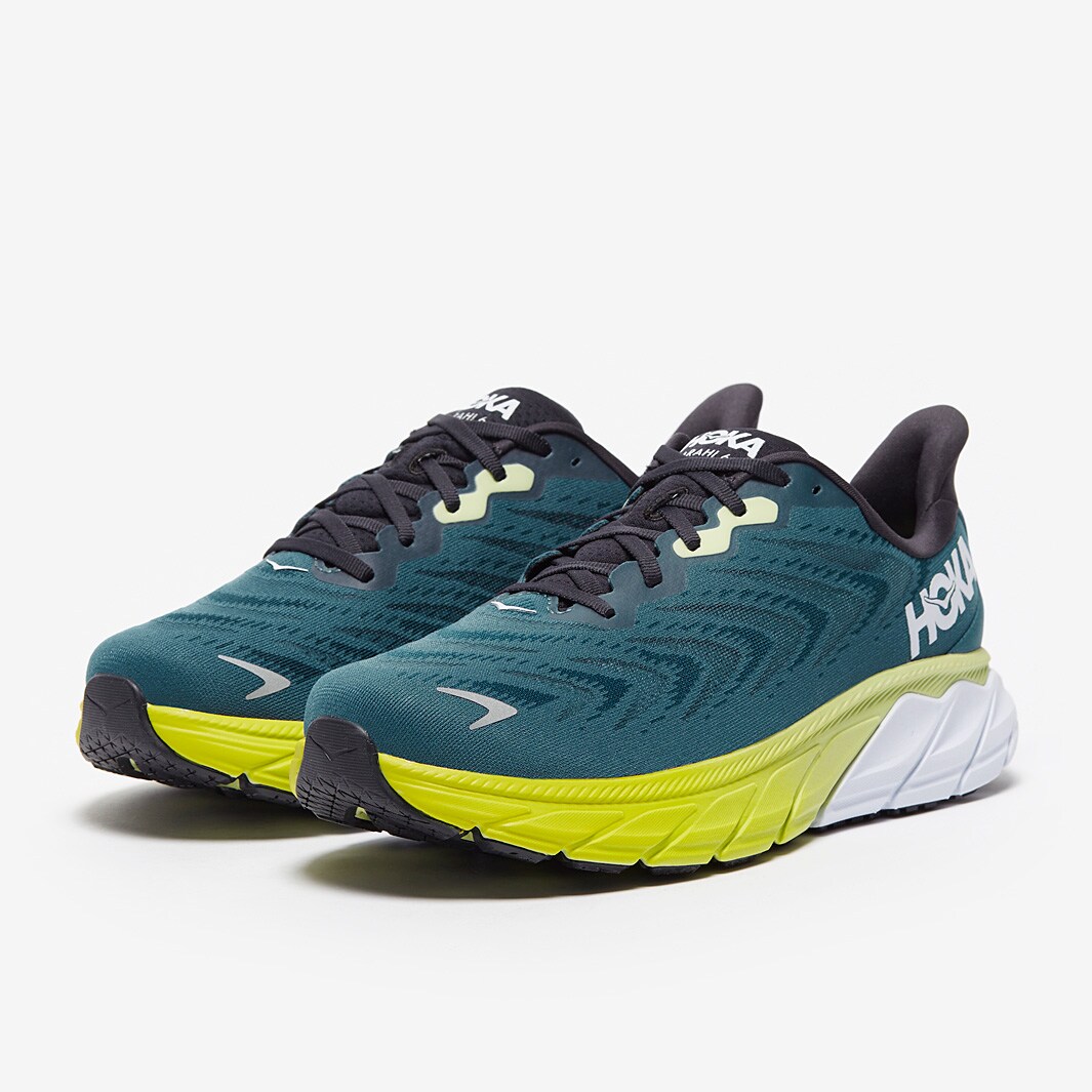 Hoka Arahi 6 Wide - Blue Graphite/Blue Coral - Mens Shoes | Pro:Direct ...