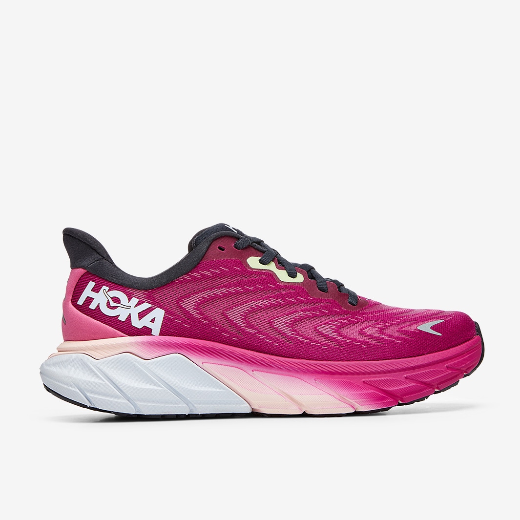 Hoka Womens Arahi 6 - Festival Fuchsia/Ibis Rose - Womens Shoes