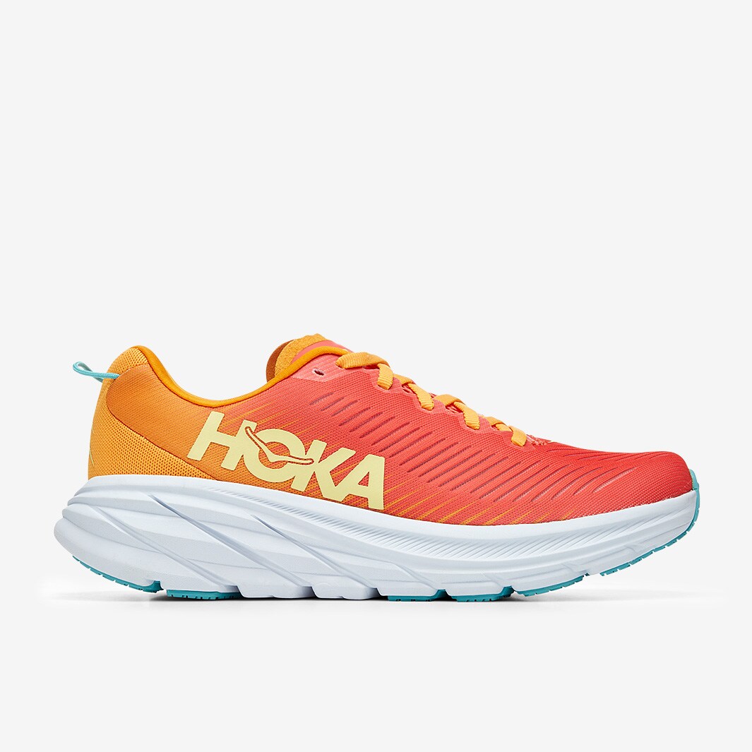 Hoka Womens Rincon 3 - Camellia/Radiant Yellow - Womens Shoes | Pro ...