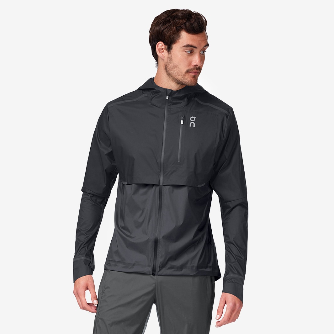 On Weather Jacket - Black/Shadow - Mens Clothing | Pro:Direct Running