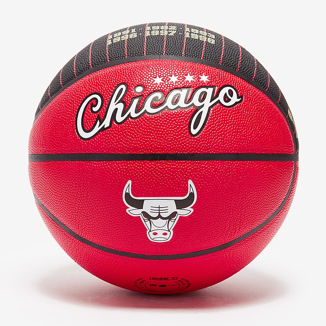 Wilson NBA City Edition Collector Chicago Bulls - Size 7 - Red ...