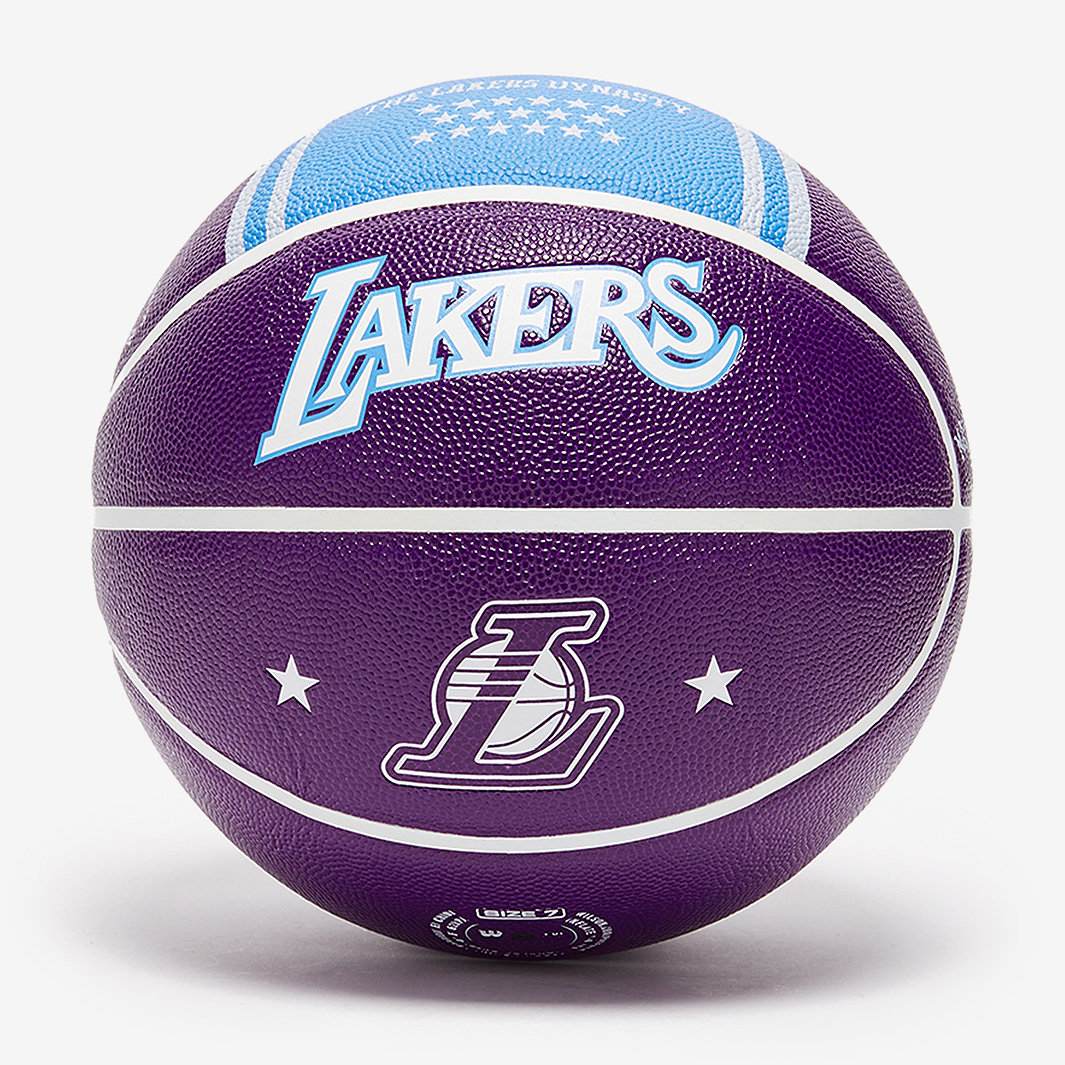 Wilson NBA City Edition Collector Los Angeles Lakers - Size 7 - Yellow ...