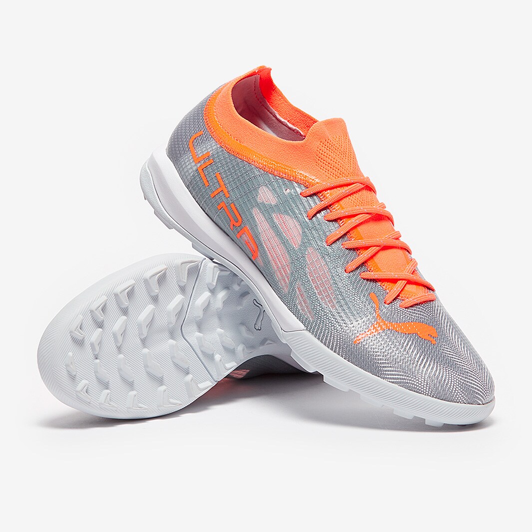 PUMA Ultra 1.4 Pro Cage - Argent Diamant/Citron Néon - Argent Diamant ...
