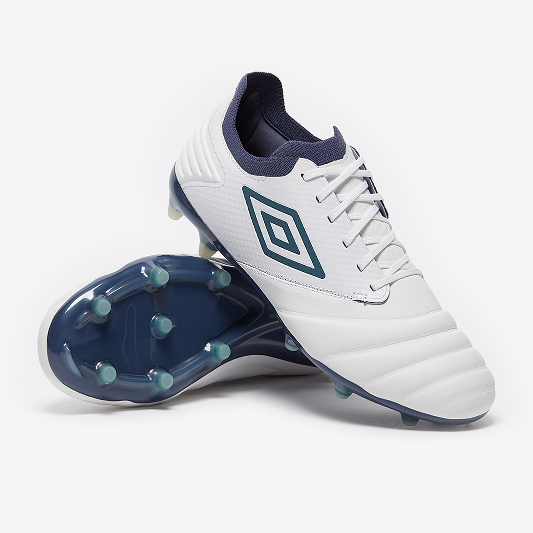 Umbro Tocco Pro FG - White/Goblin Blue/Sargasso Sea - Mens Boots | Pro ...
