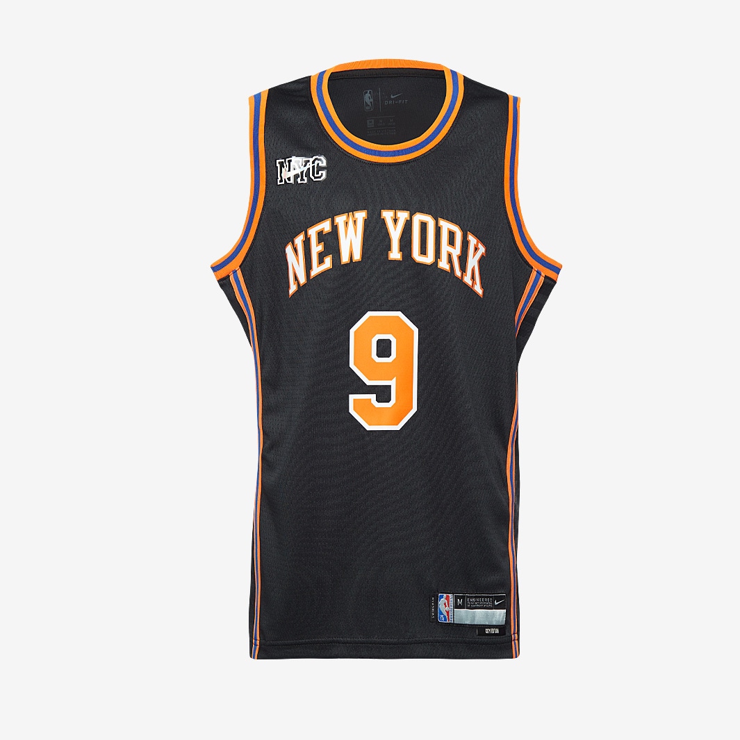 Nike Boys NBA New York Knicks RJ Barrett Mixtape Swingman Jersey ...