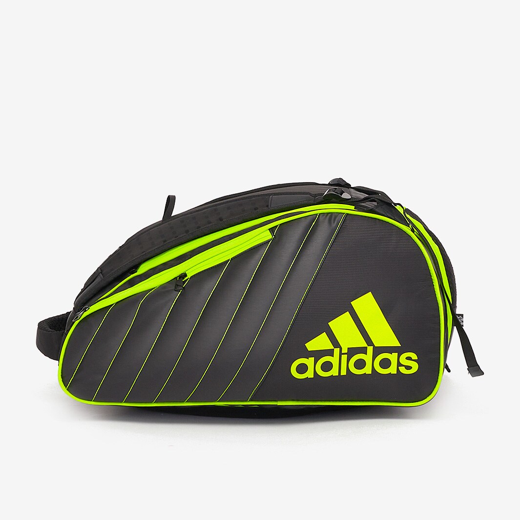 adidas Pro Tour Racket Bag - Black/Lime - Padel Bags