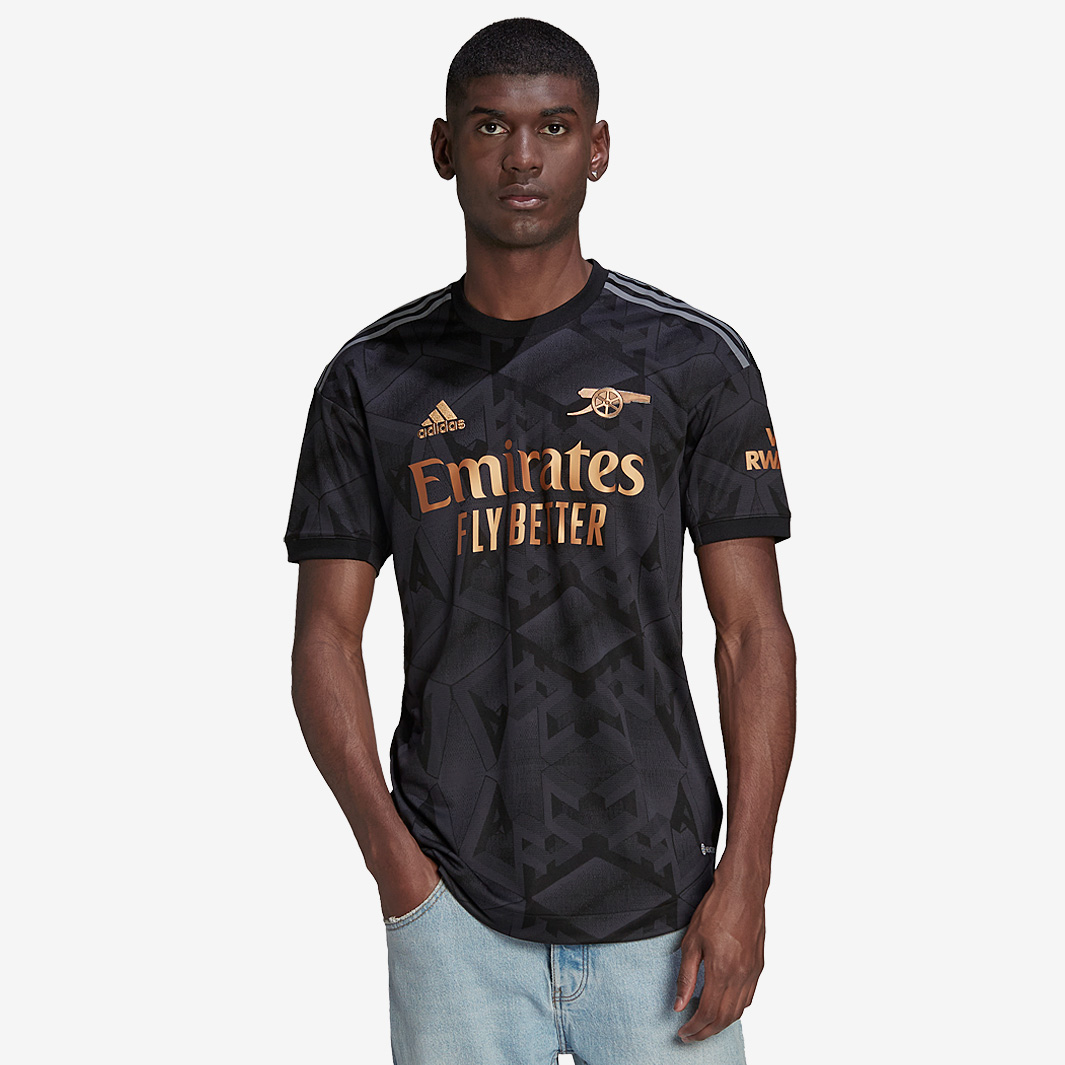 Camiseta adidas Arsenal 22/23 Authentic Segunda equipación - Negro ...