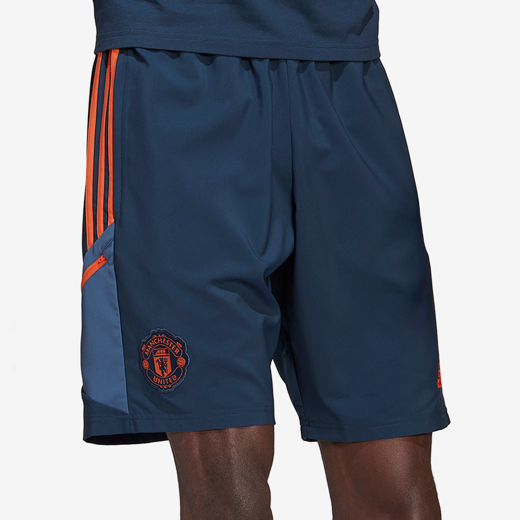 Short adidas Manchester United 22/23 Downtime - Bleu Marine Équipe ...
