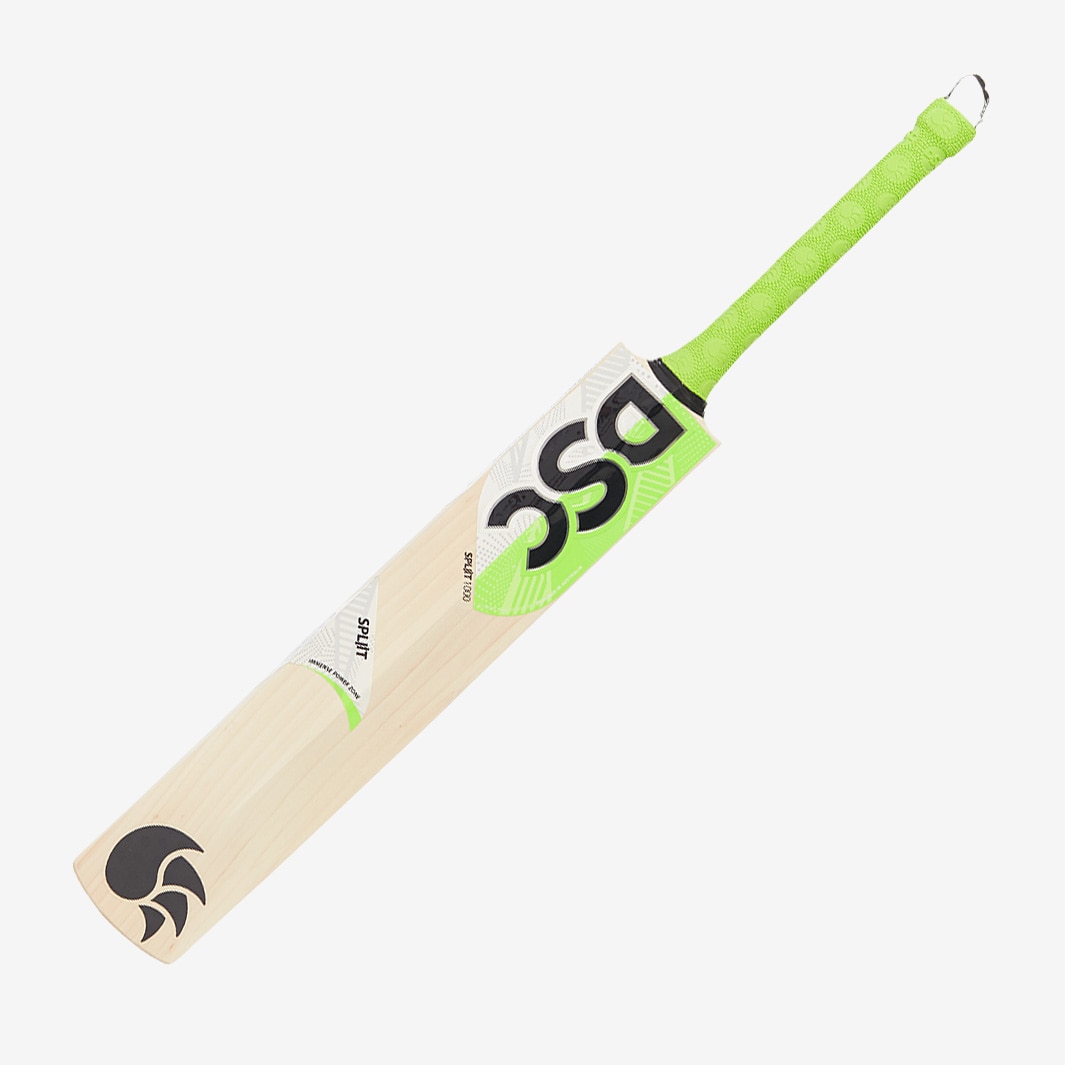 DSC Split 1000 Cricket Bat - White/Green - Cricket Bats | Pro:Direct ...