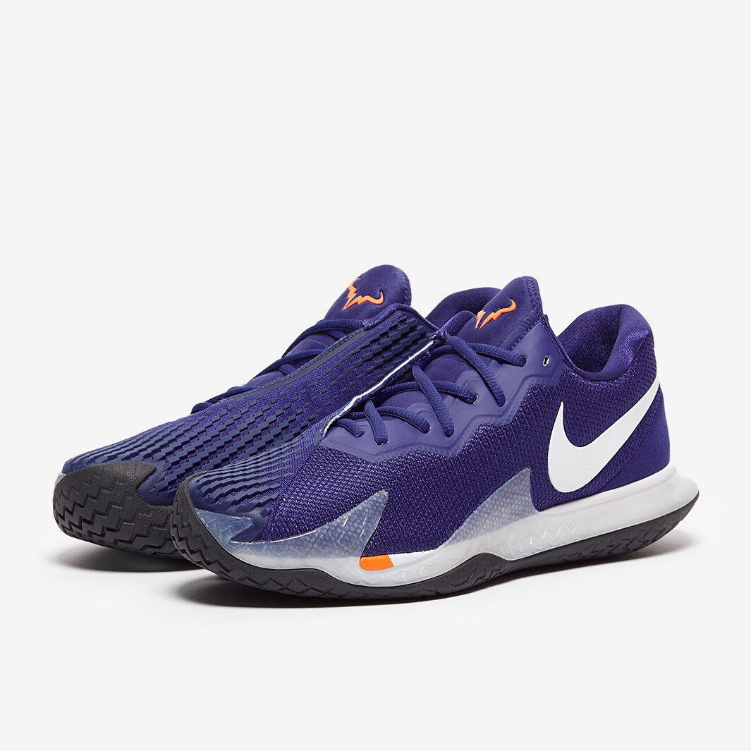 Nike Zoom Vapor Cage 4 Rafa HC - Deep Royal Blue/White/Magma Orange ...