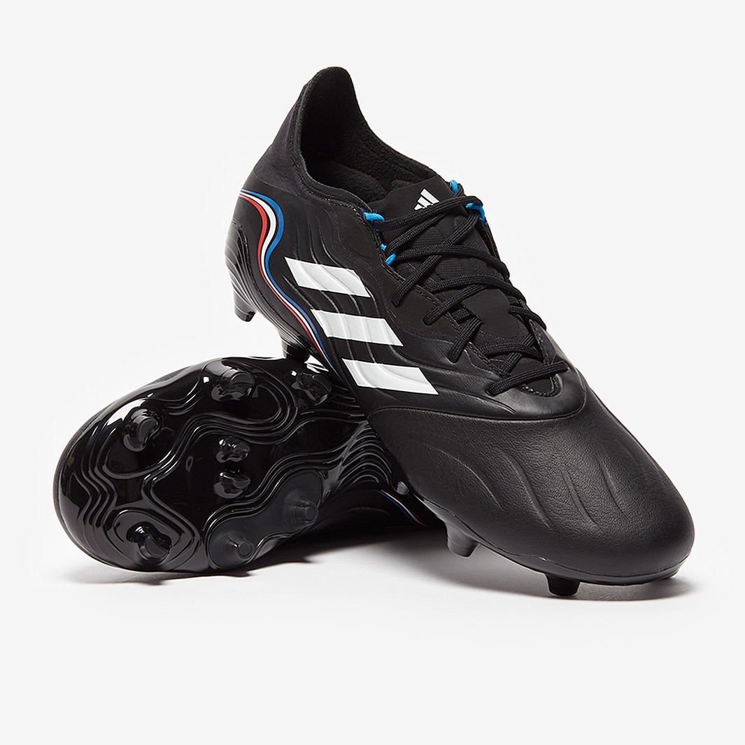 adidas Copa Sense.2 FG - Nero Core/Bianco/Rosso Vivido - Scarpe Calcio ...