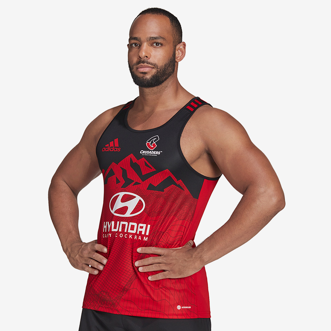 adidas Crusaders 2022 Performance Singlet - Scarlet - Mens Replica ...