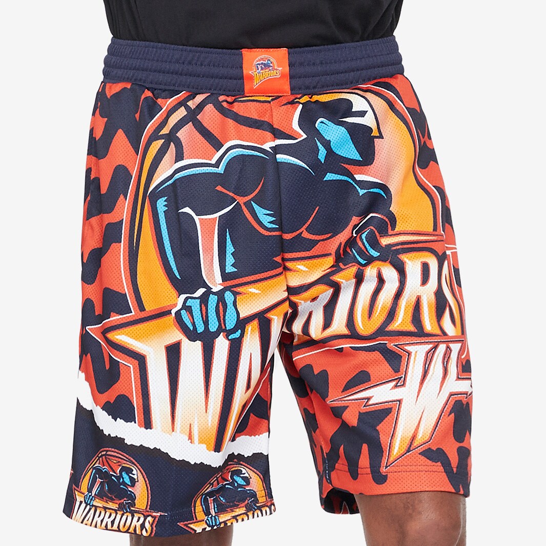 Mitchell & Ness Golden State Warriors Jumbotron 2.0 Sublimated Short ...