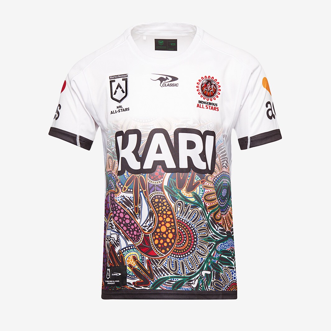 Classic Indigenous All Stars 2022 Shirt - Mutli - Mens Replica