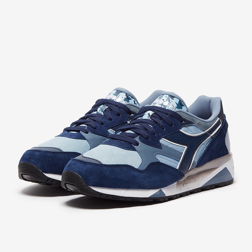 Diadora N9002 - Blue Midnight/Sky Blue Glass - Trainers - Mens Shoes