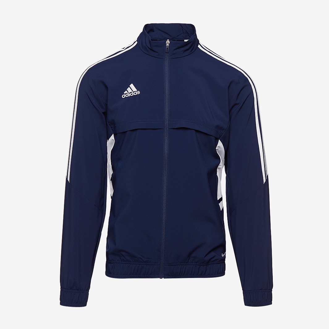 adidas Condivo 22 Presentation Jacket - Team Navy Blue/White - Mens ...