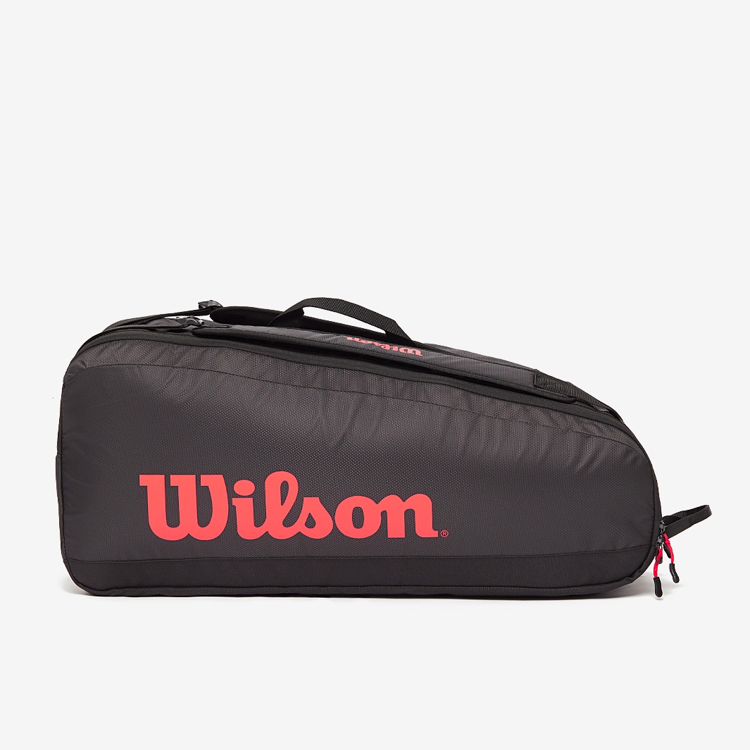 Wilson Tour 6 Racket Bag - Red/Black - Bags & Luggage | Pro:Direct Tennis