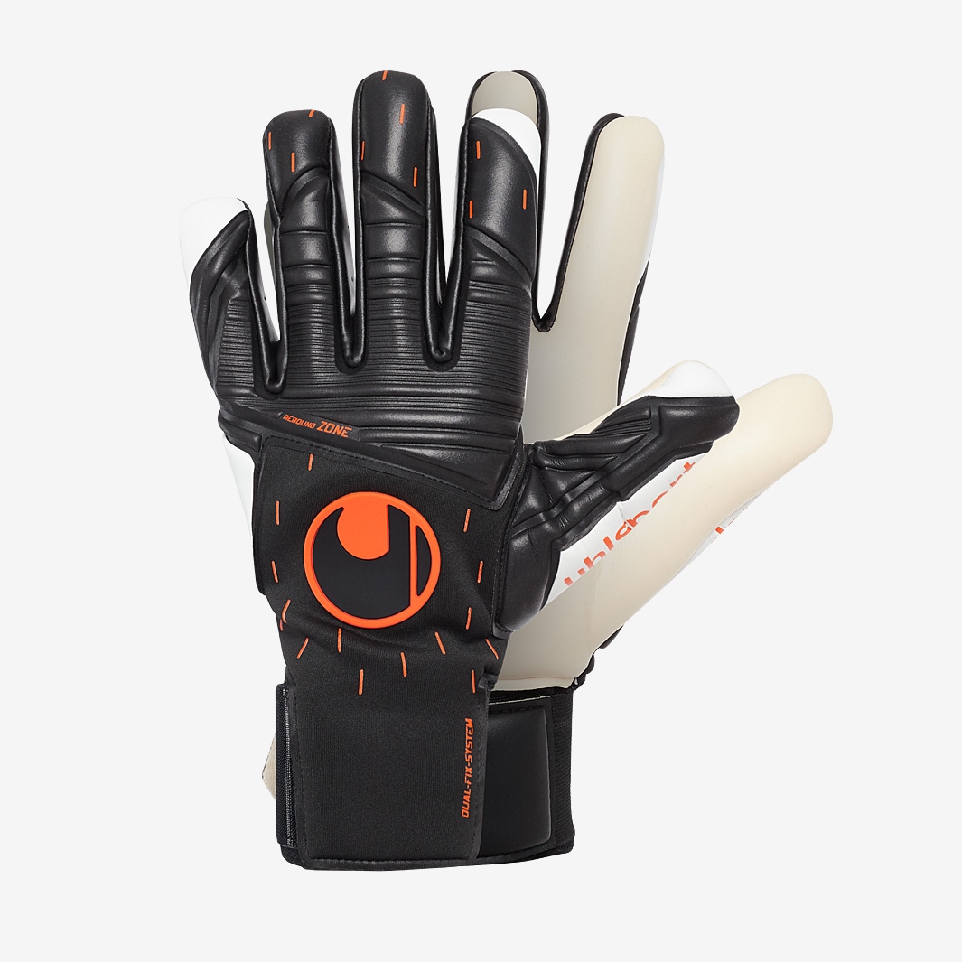 Uhlsport Speed Contact Absolutgrip HN - Black/White/Fluo Orange - Mens ...