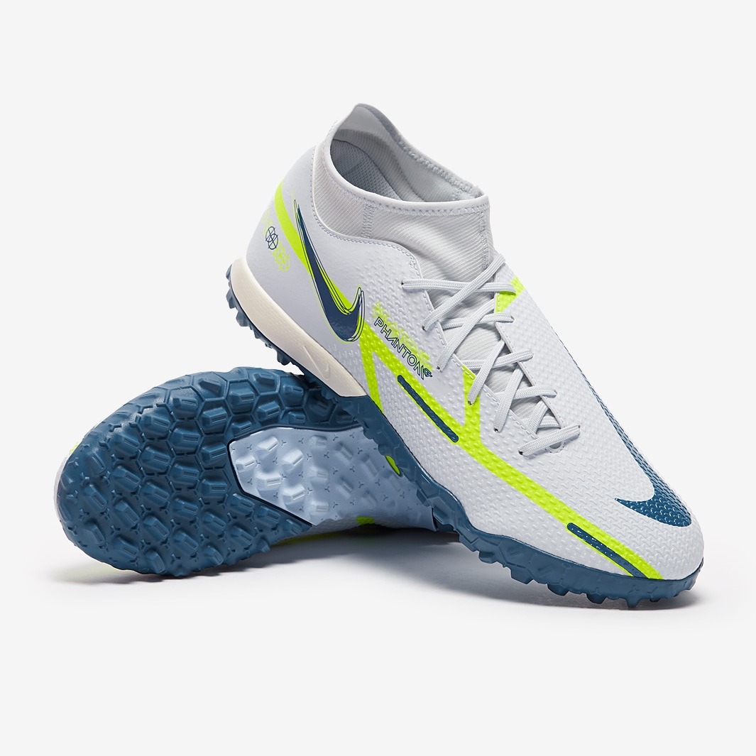 Nike Phantom GT II Academy DF TF - Gris/Azul Marino Oscuro - Botas para ...