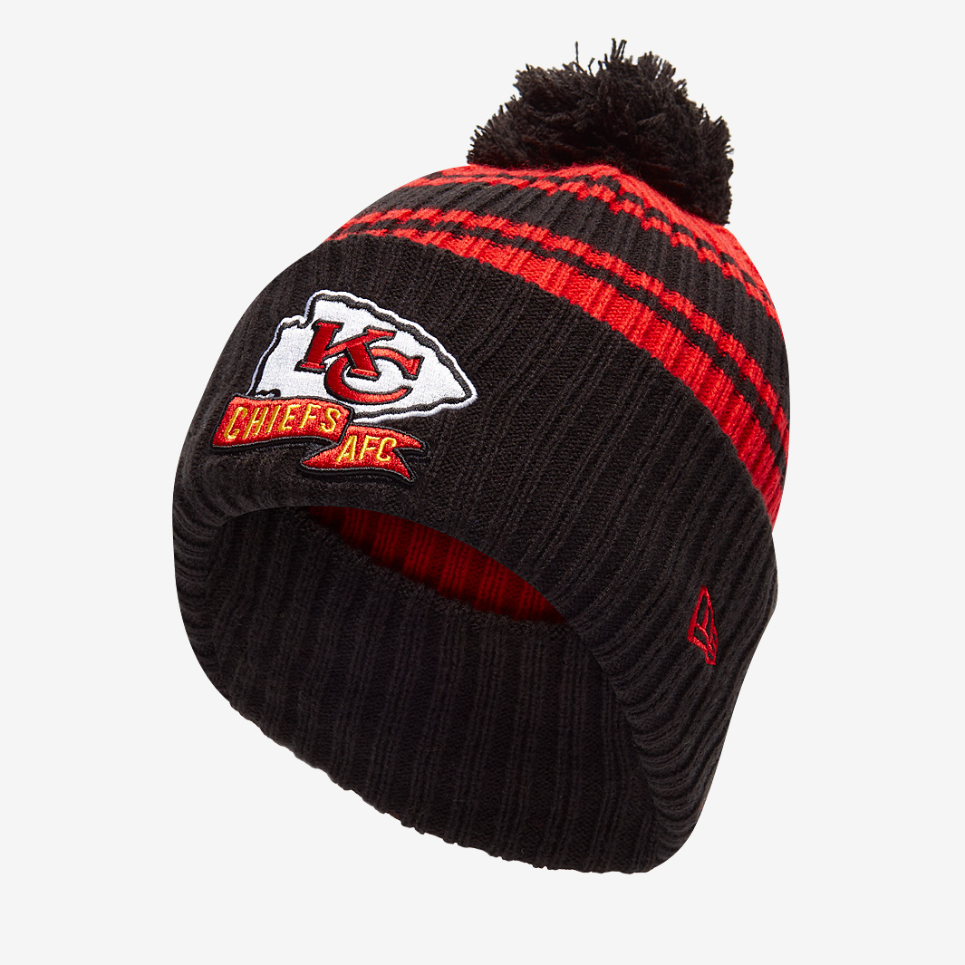 New Era NFL Kansas City Chiefs Sideline Sport Knit - Black/Red ...