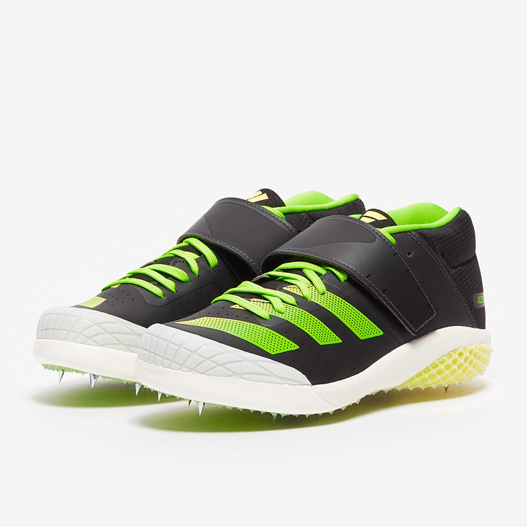 adidas adizero Javelin - core black/beam yellow/solar green - Mens ...